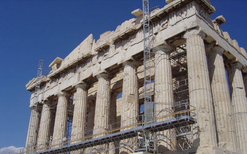 The new visitor walkways on the Acropolis - YSMA